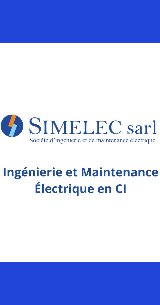 SIMELEC - Ingénierie et Maintenance Électrique en CI